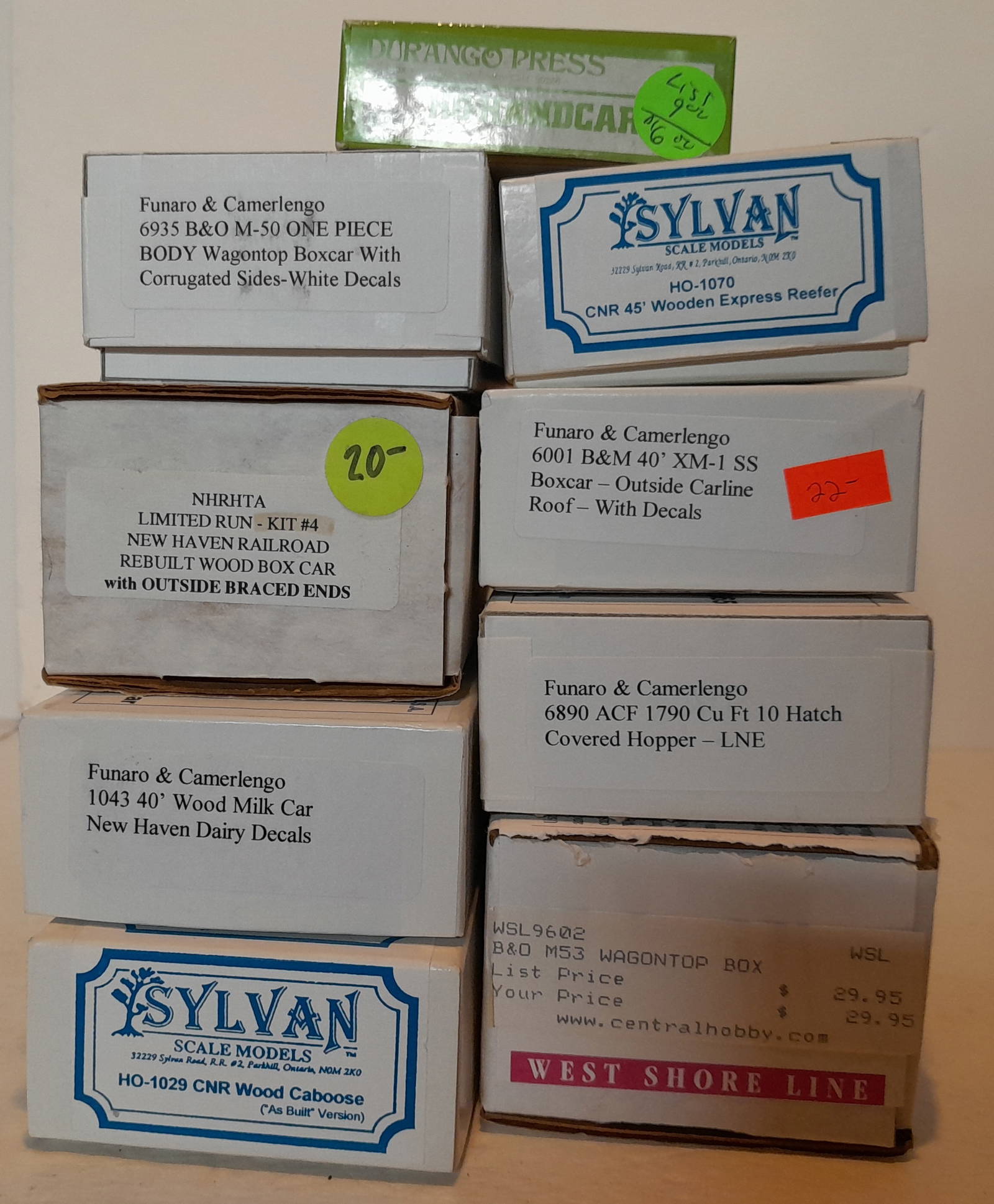 Ho Scale Craftsman Car Kits (9) Auction