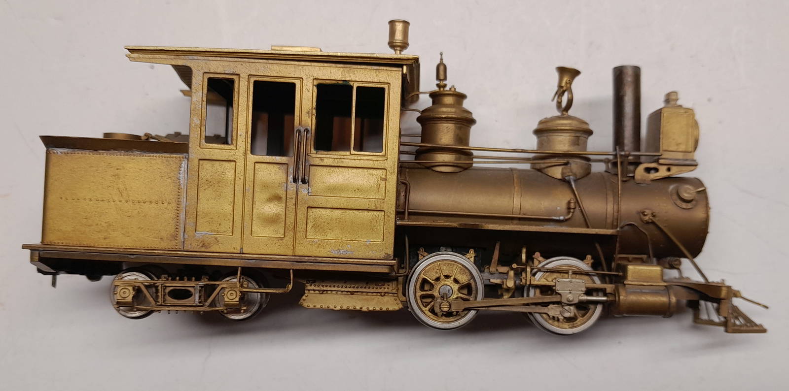 On2 Brass Steam Locomotive Kennebec Central Railroad Auction