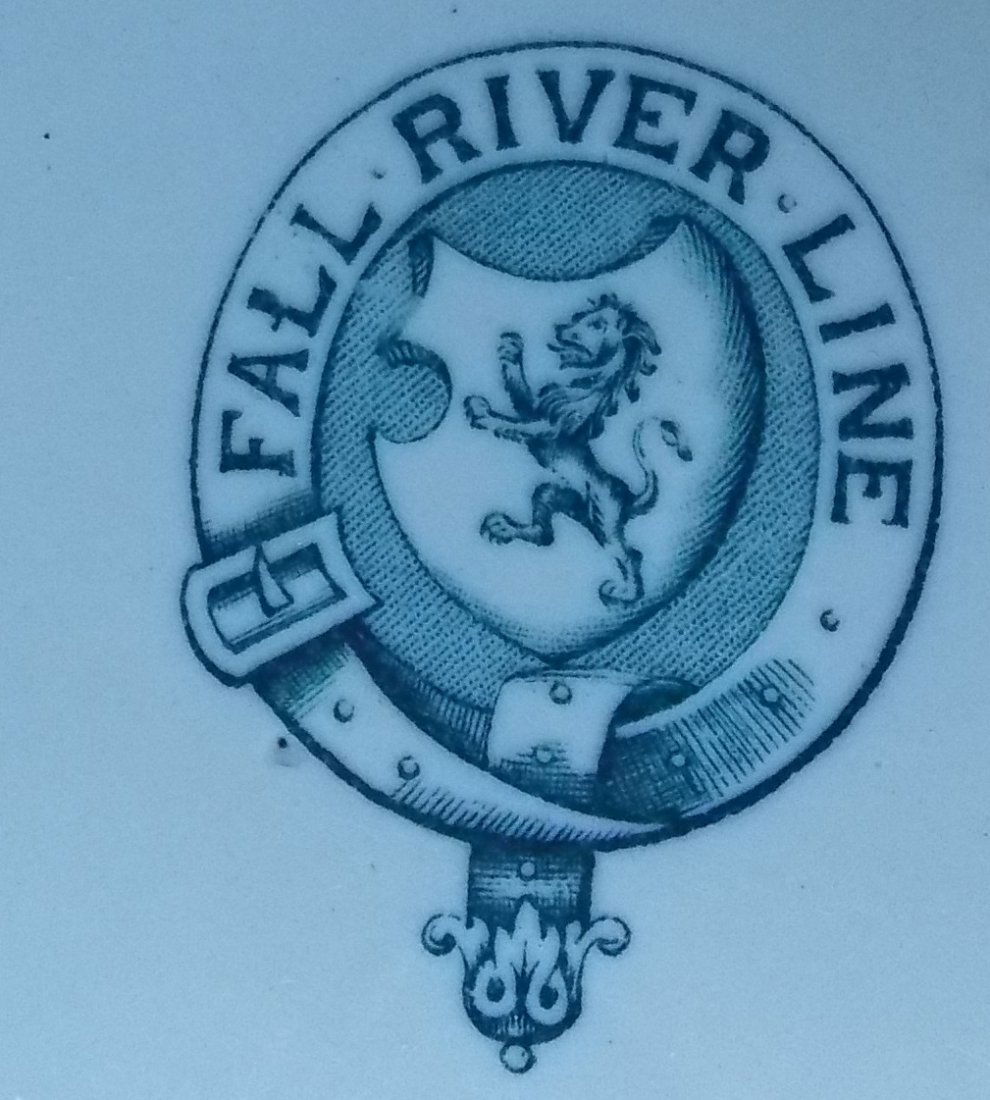 Fall River Line Steamship China Plate