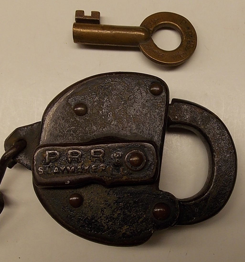 Pennsylvania Railroad Lock and Key