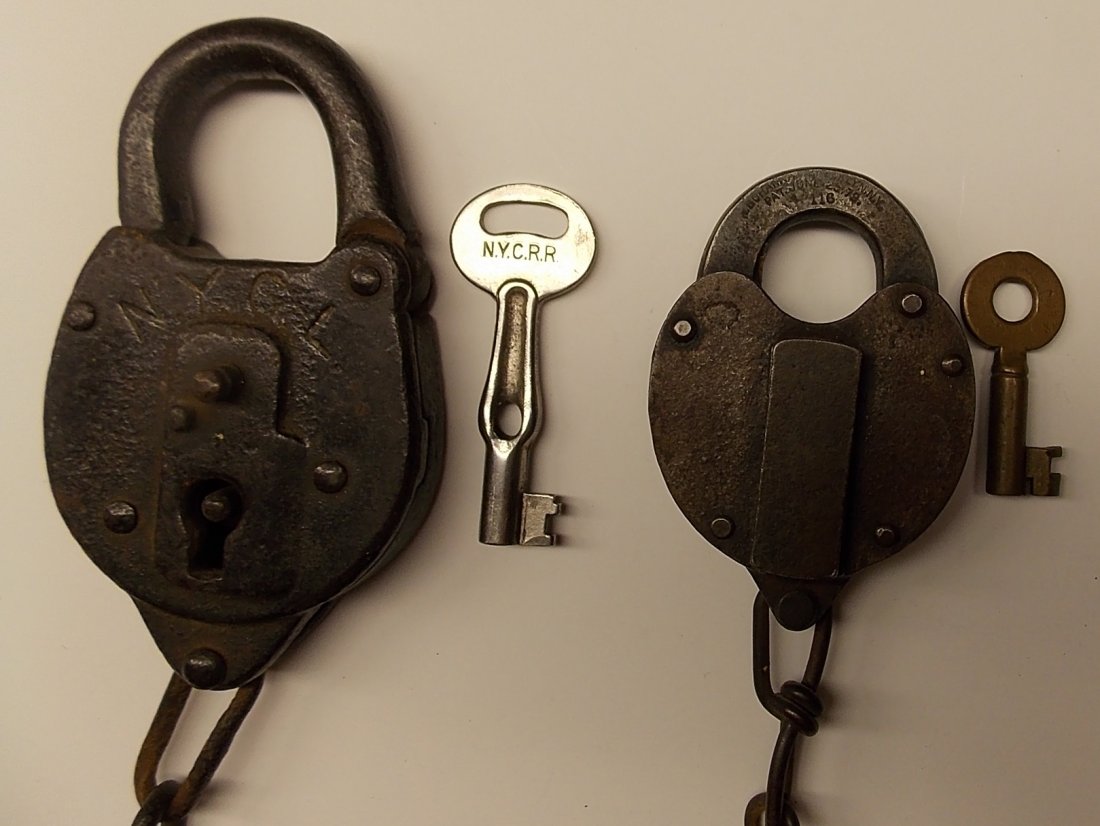 New York Central Railroad Locks And Keys