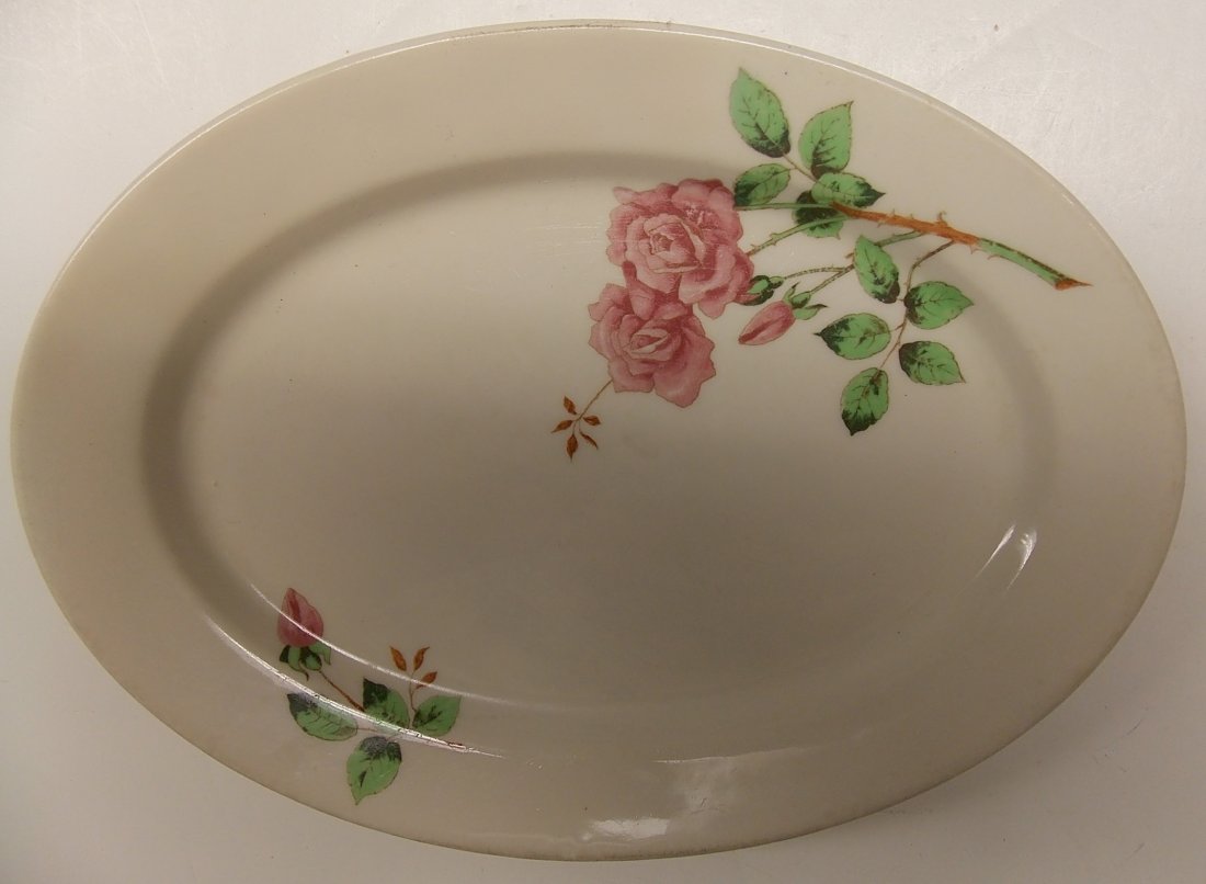 Union Pacific Railroad "Portland Rose" China Platter