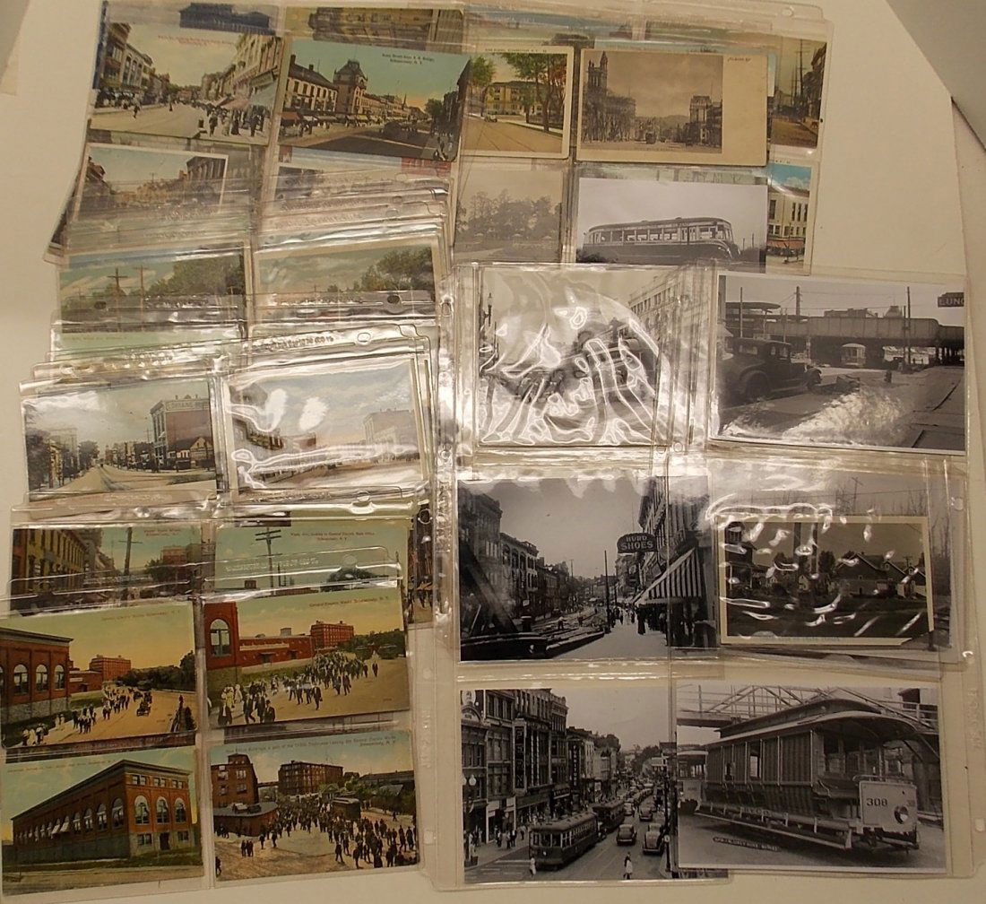 Schenectady Railway (trolley) Postcards