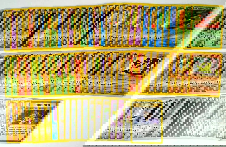 Pokemon Tcg Partially Complete Team Rocker Set