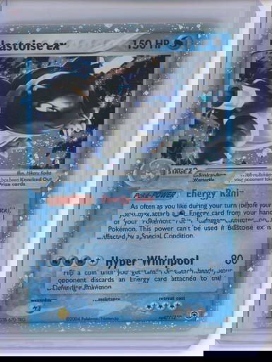 Pokemon Tcg Blastoise Ex Fire Red & Leaf Green 104/112