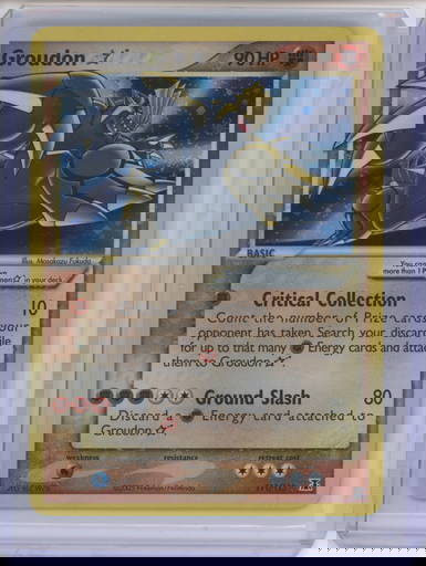 Pokemon Tcg Groudon Gold Star Ex Delta Species