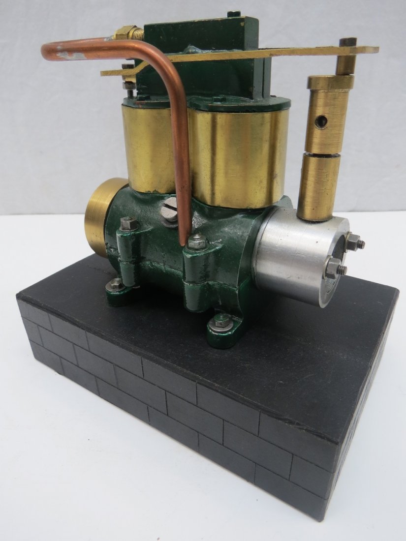 A scale model live steam twin piston stationary engine, - Mar 18, 2014 ...