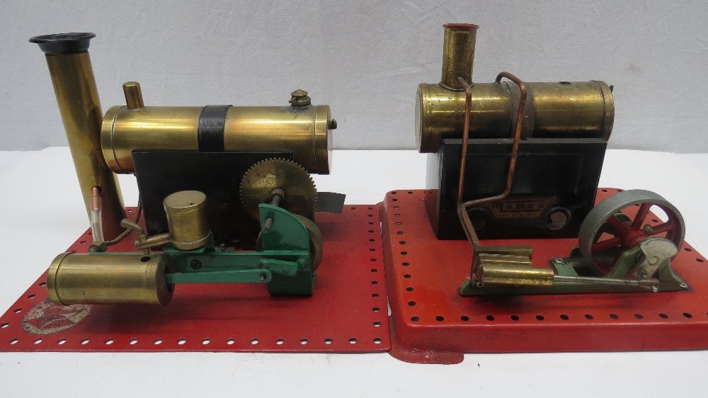 Two live steam scale model stationary engines, one - Mar 18, 2014 ...