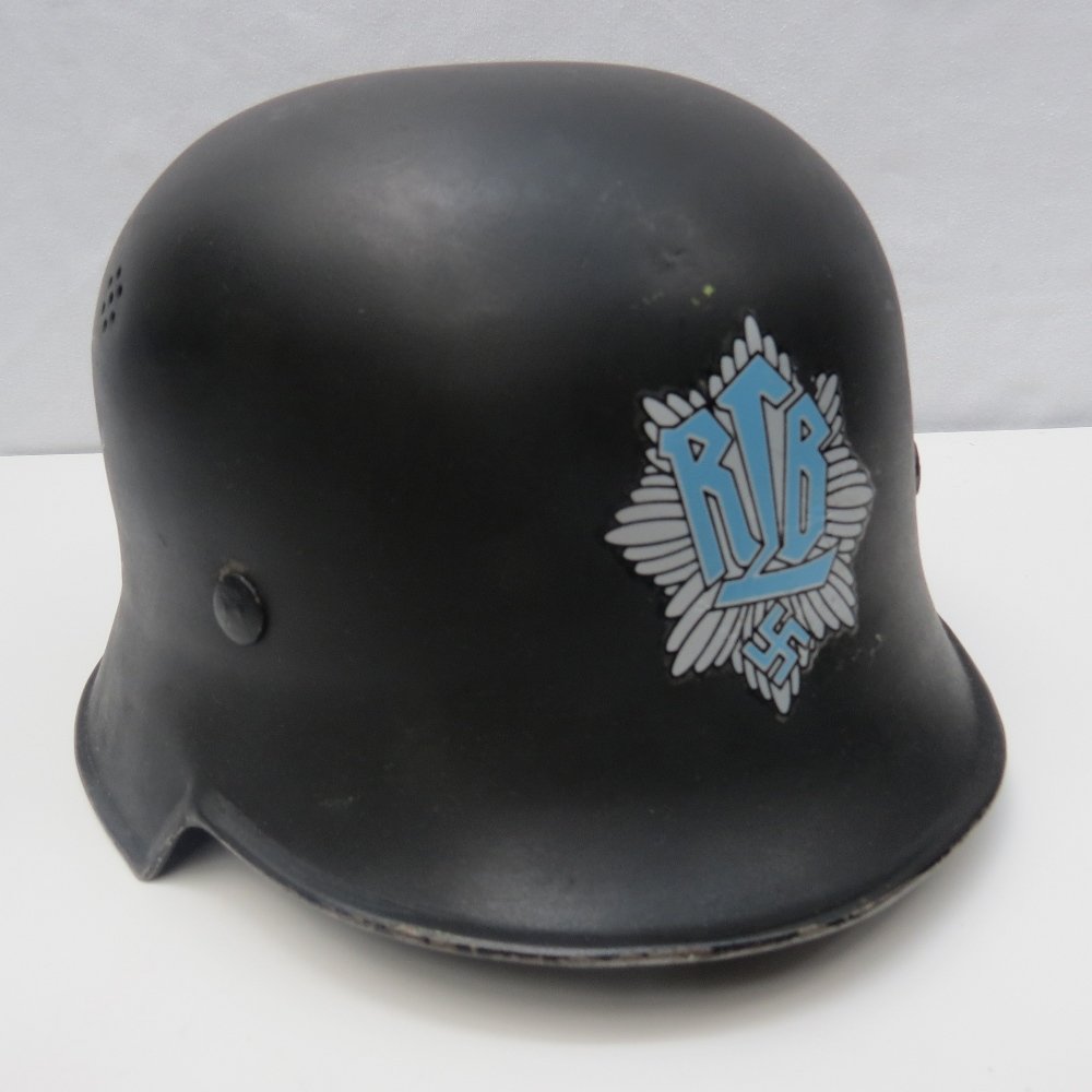 WW2 German RLB steel helmet