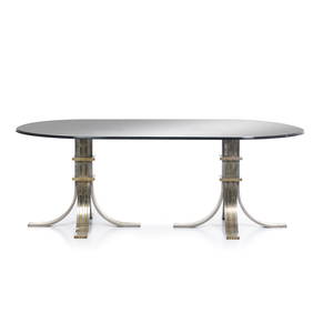 COCO CHANEL GLASS TOP DINING TABLE - Jul 19, 2020 | Thomaston Place ...