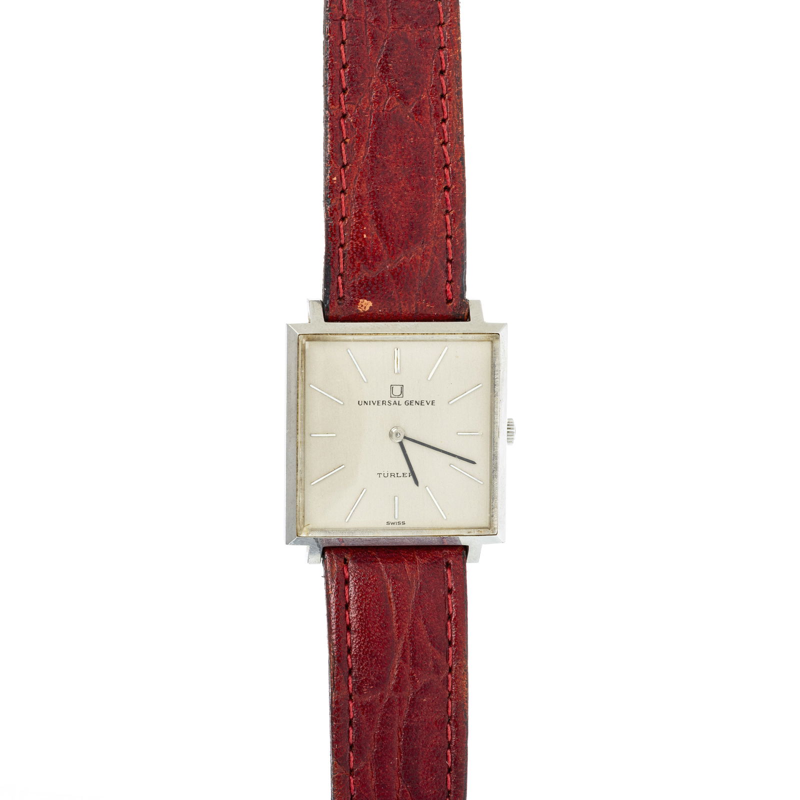 Universal Geneve - Square Mens Watch Auction