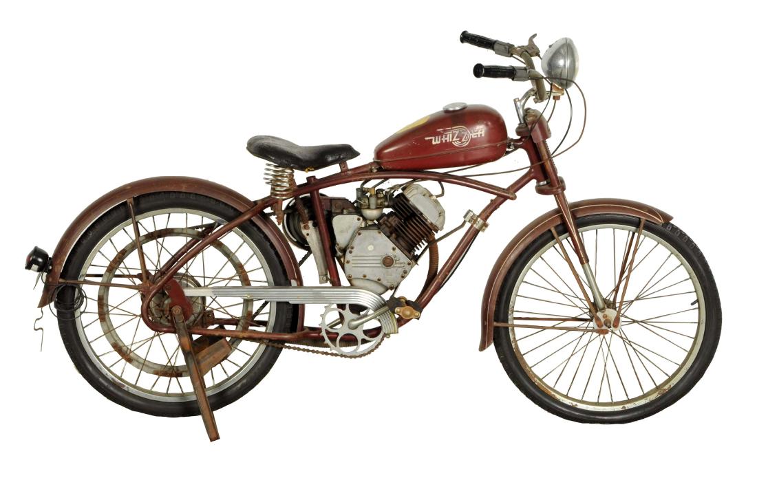 Original Whizzer Motorcycle.