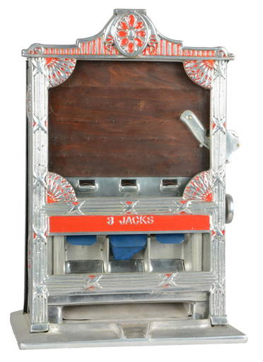 **5¢ Rock Ola 3 Jacks Counter Pocket Trade Stimulator.