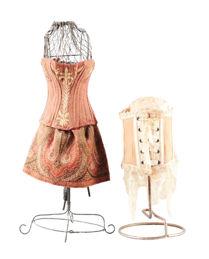 Lot Of 2: Corsets Sample Displays.