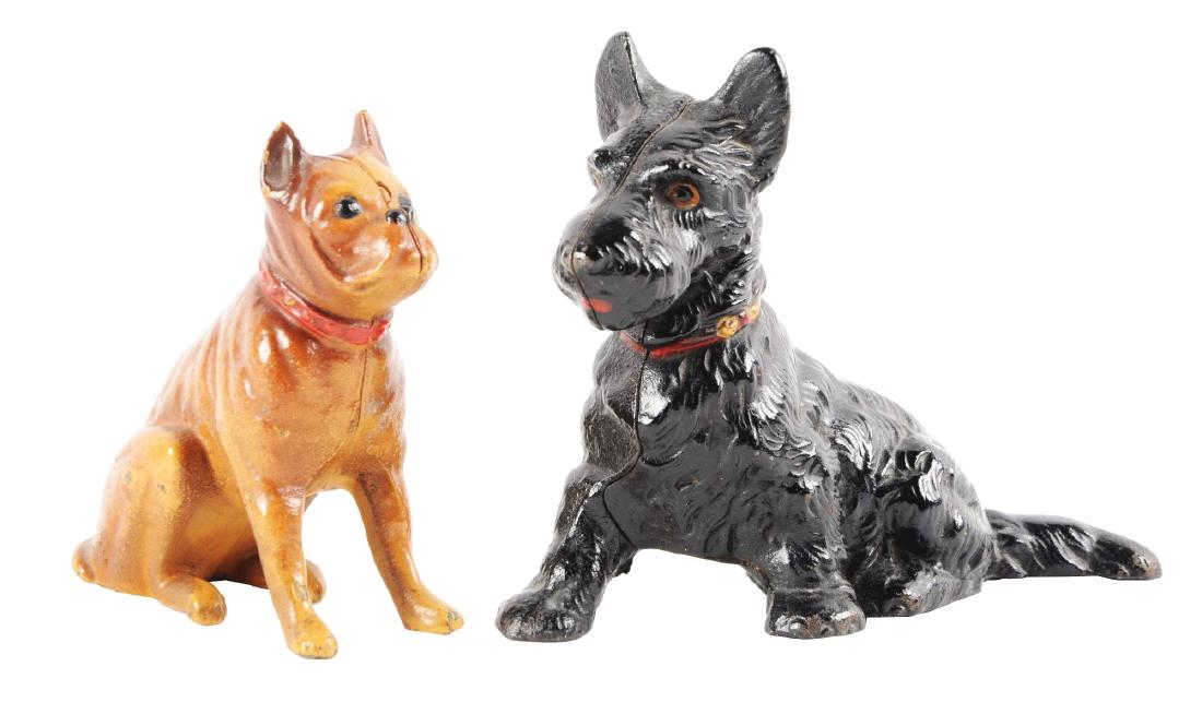 Lot Of 2: Dog Still Banks.