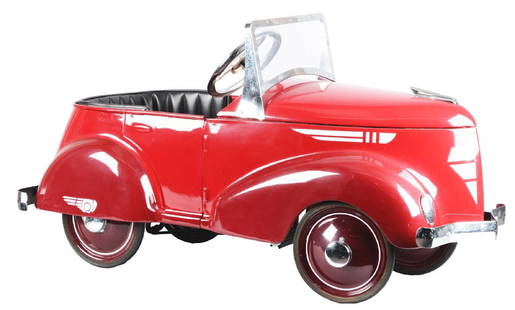Pressed Steel Steelcraft Chevrolet Pedal Car Toy.