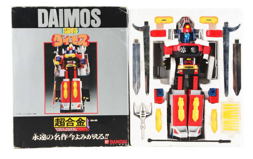 Deluxe Daimos Robot Chogokin Ga 85 In Highly Desirable