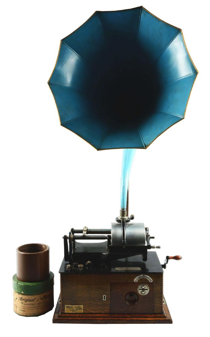 Edison “Spring Motor” Coin Operated Phonograph.