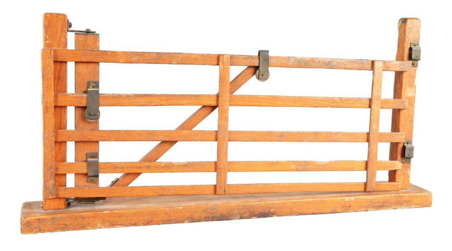 Salesman Sample Wooden Farm Gate.