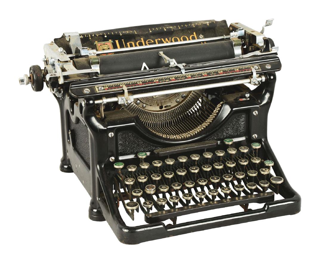 Underwood No. 11 Typewriter.