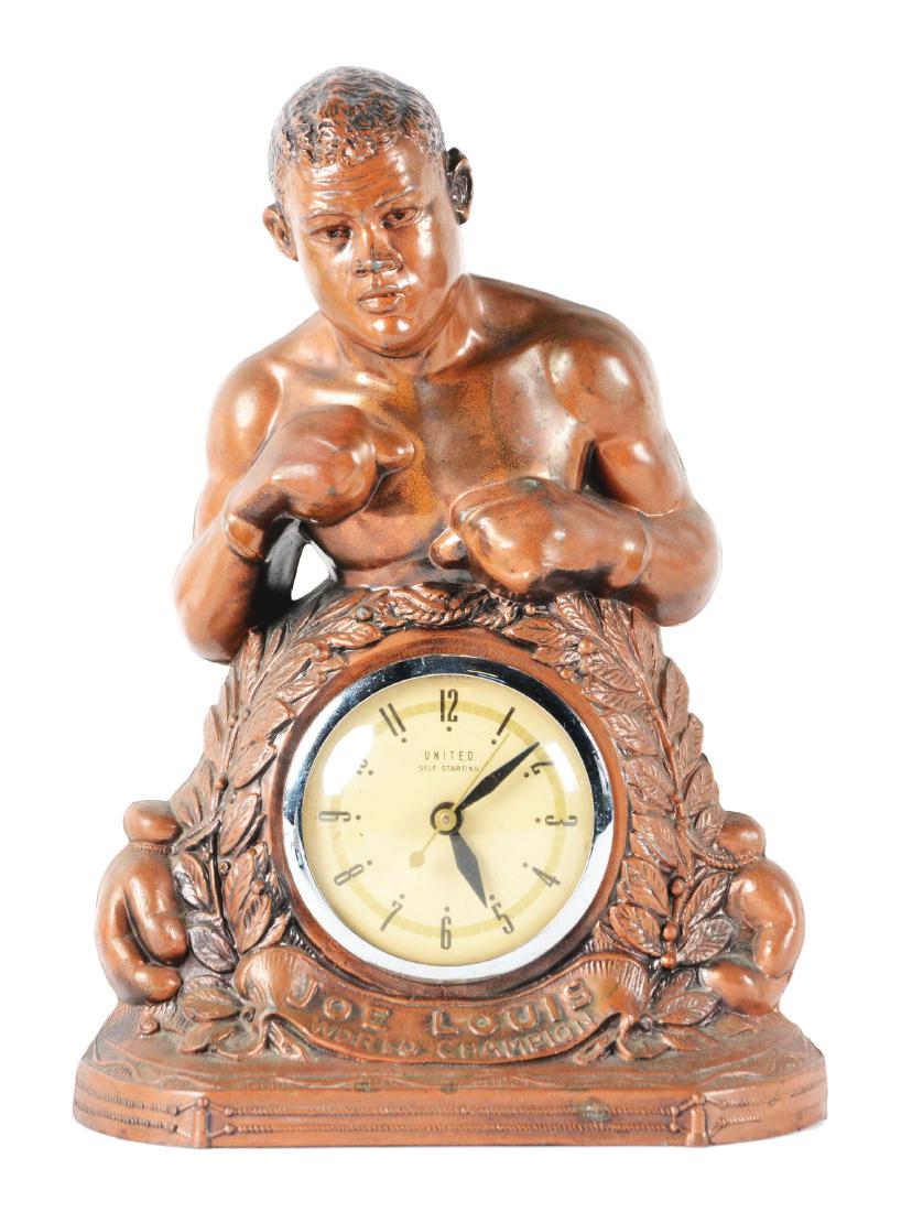 Vintage Joe Louis Heavyweight Boxing Clock.