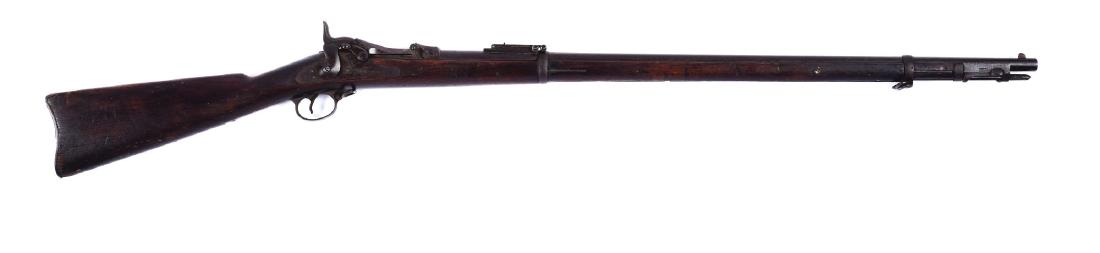 (A) U.S. Springfield Trapdoor Breech-Loading Rifle.