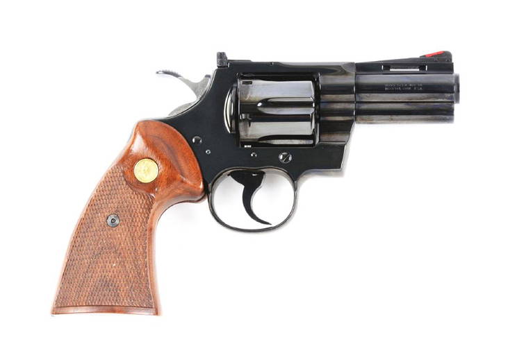 (m) Boxed Colt 3" Python Double Action Revolver With