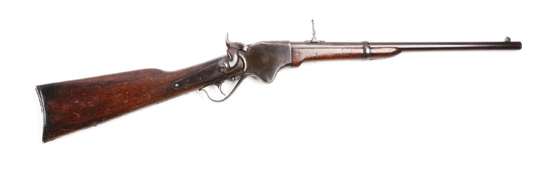 (A^) Spencer Model 1865 Lever Action Repeating Carbine.