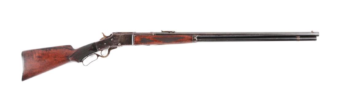 (a^) Deluxe Large Frame Bullard Lever Action Rifle.