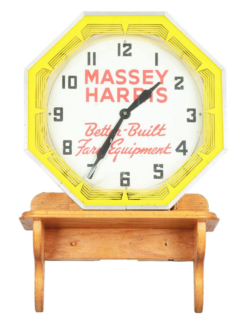 Massey Harris Neon Advertising Clock. - Dec 02, 2017 | Dan Morphy ...