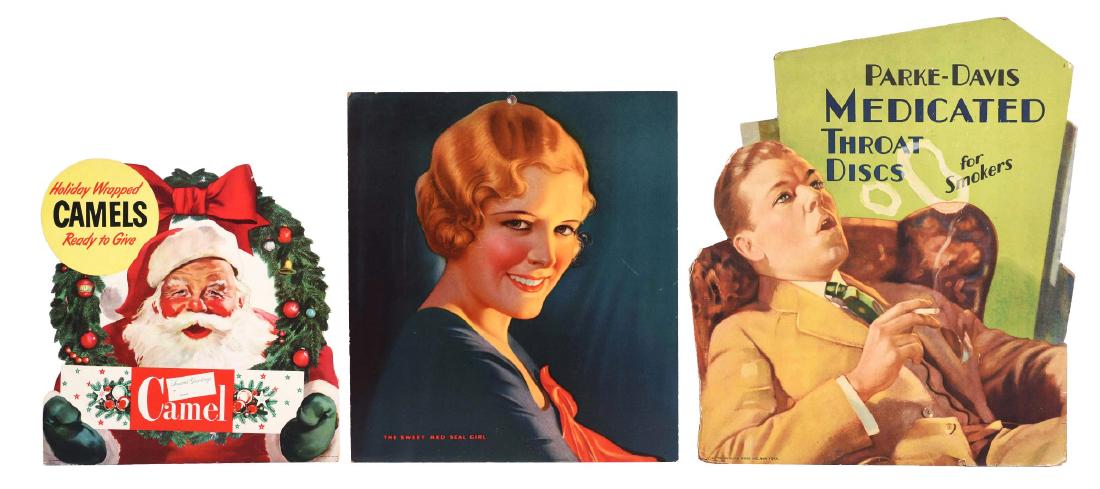 Lot Of 6: Assorted Cigarette Advertising Signs. - Dec 09, 2017 | Dan ...