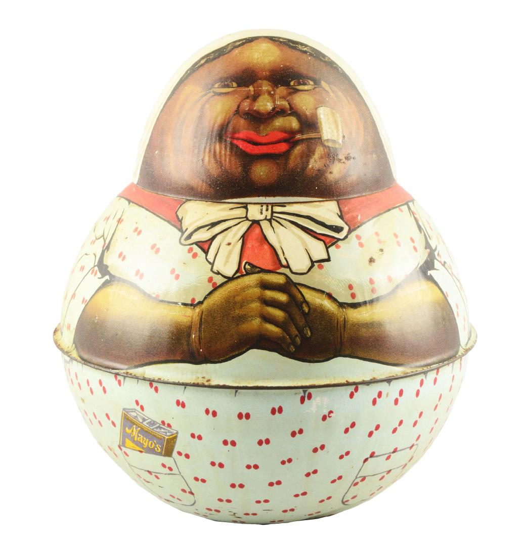 Mammy Roly Poly Mayo's Cut Plug Tobacco Tin.