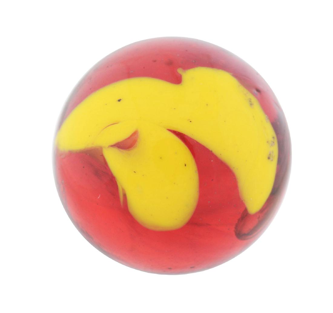 Rare Christensen Agate Red Devil Marble.