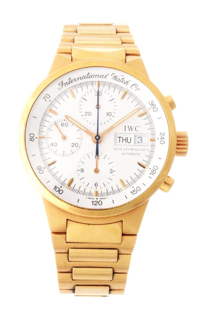 International Watch Co. 18k Yellow Gold Chronograph