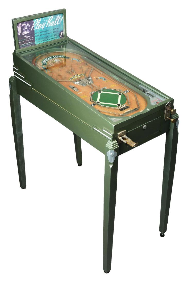 5¢ Rock-Ola World Series Pinball Machine.