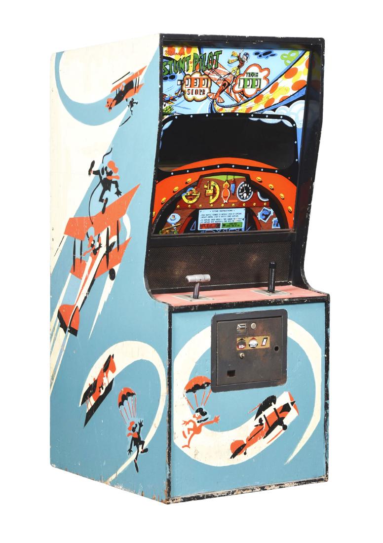 25¢ Midway's Stunt Pilot Arcade Machine.