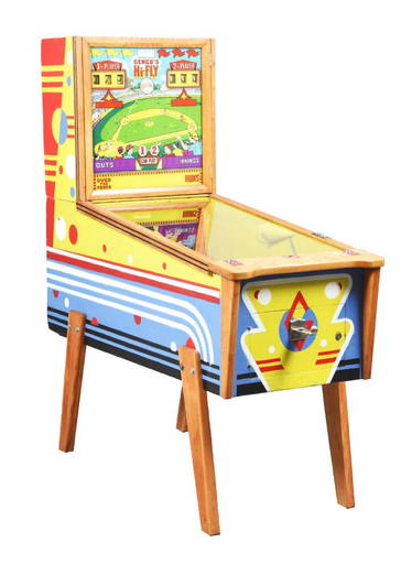 10¢ Genco's Hi Fly Baseball Arcade Machine.