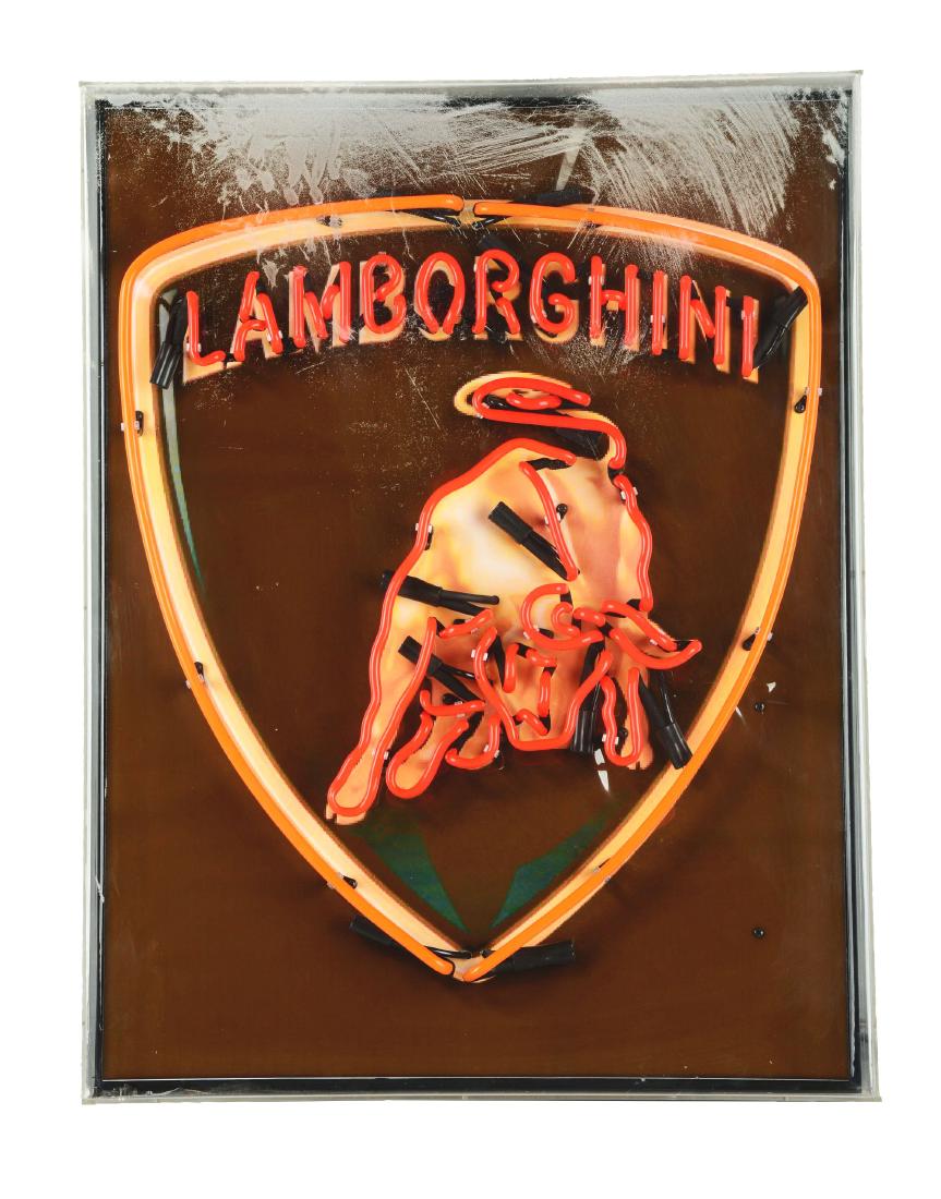 Lamborghini Neon Sign.