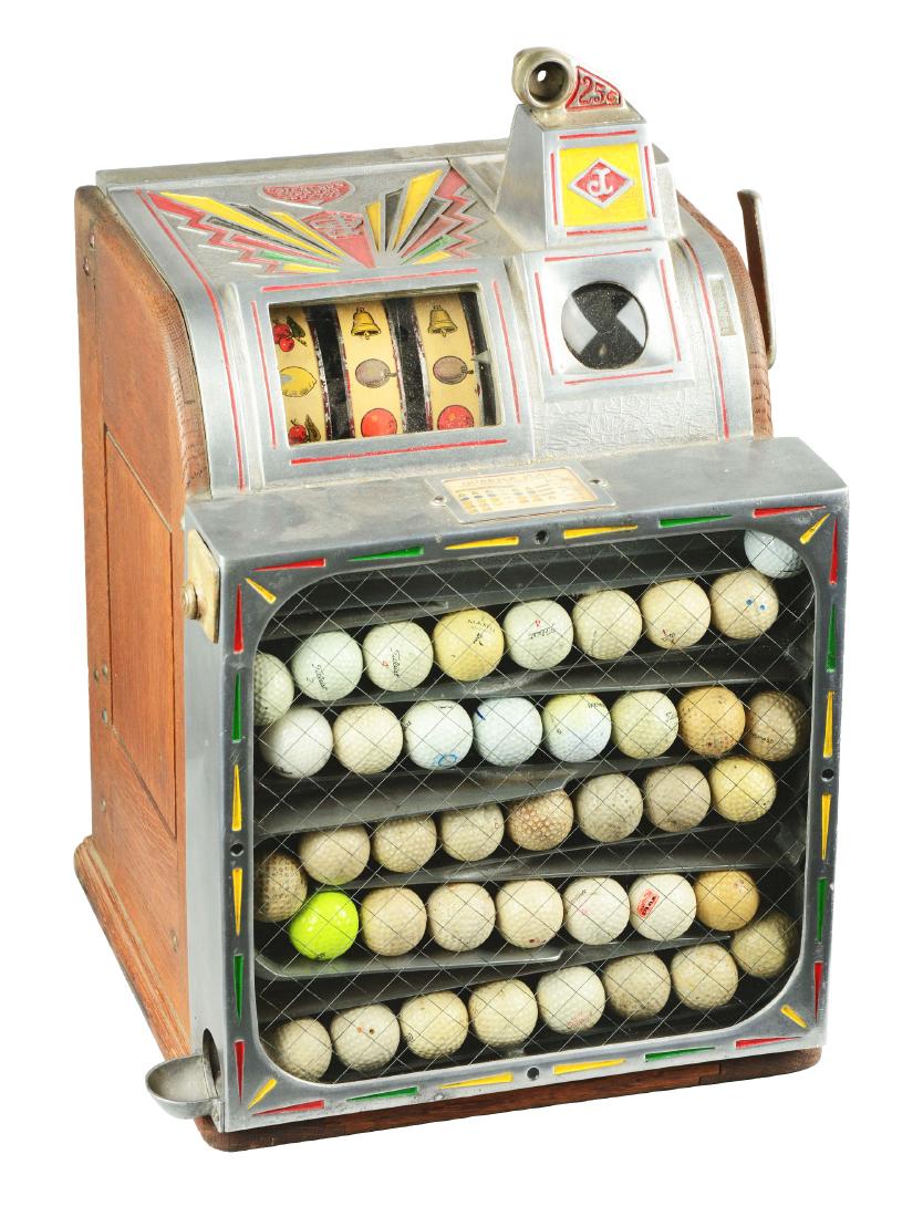 **25¢ O.D. Jennings Golf Ball Vender Slot Machine. - Jan 28, 2018 | Dan ...