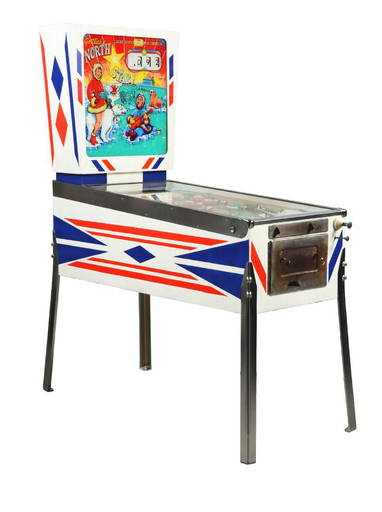 10¢ Gottlieb's North Star Pinball Machine.