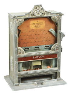 **1¢ Rock Ola 3 Jacks Coin Drop Slot Machine.
