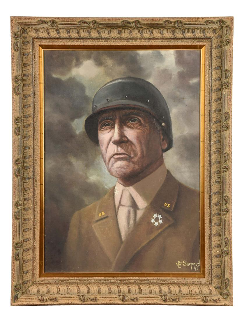 Portrait of General George S. Patton.