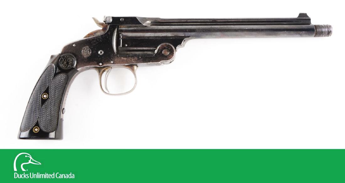 (A^) Rare S&W Model 91 Single Shot Pistol with Factory