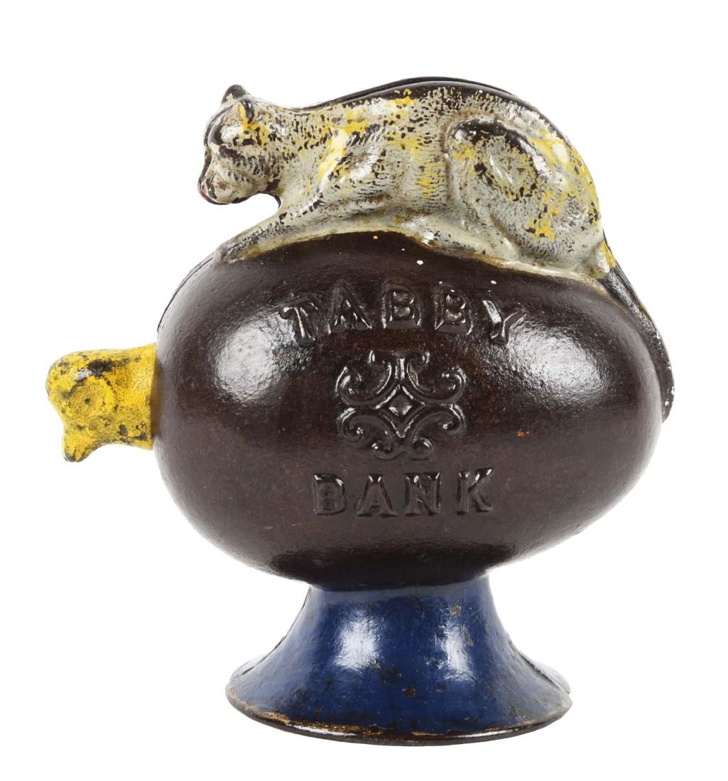 Tabby Mechanical Bank.