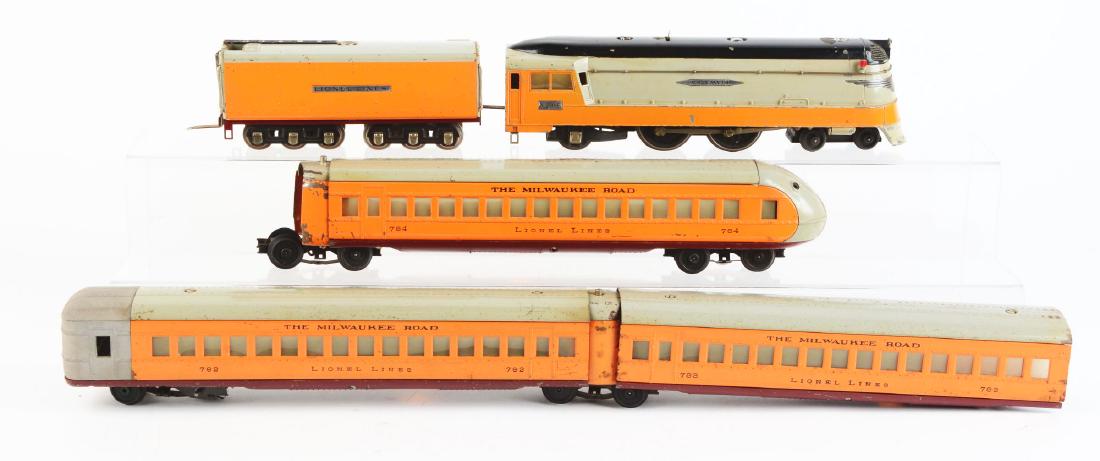Original Lionel Hiawatha Passenger Train Set.