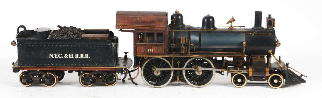 Live Steam 440 Steam Locomotive and Tender.