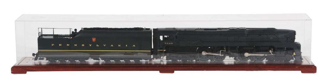PRR T1 Engine & Tender In Display Case.