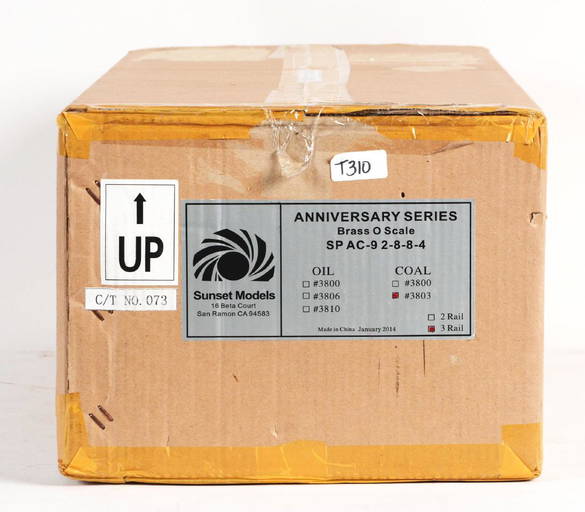 Sunset Models Sp Ac 9 Train In Box.