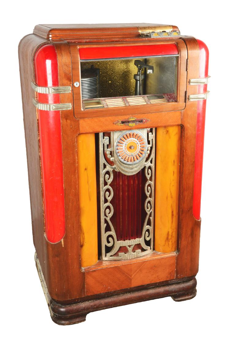 Multi-Coin Wurlitzer Model 600 Jukebox.