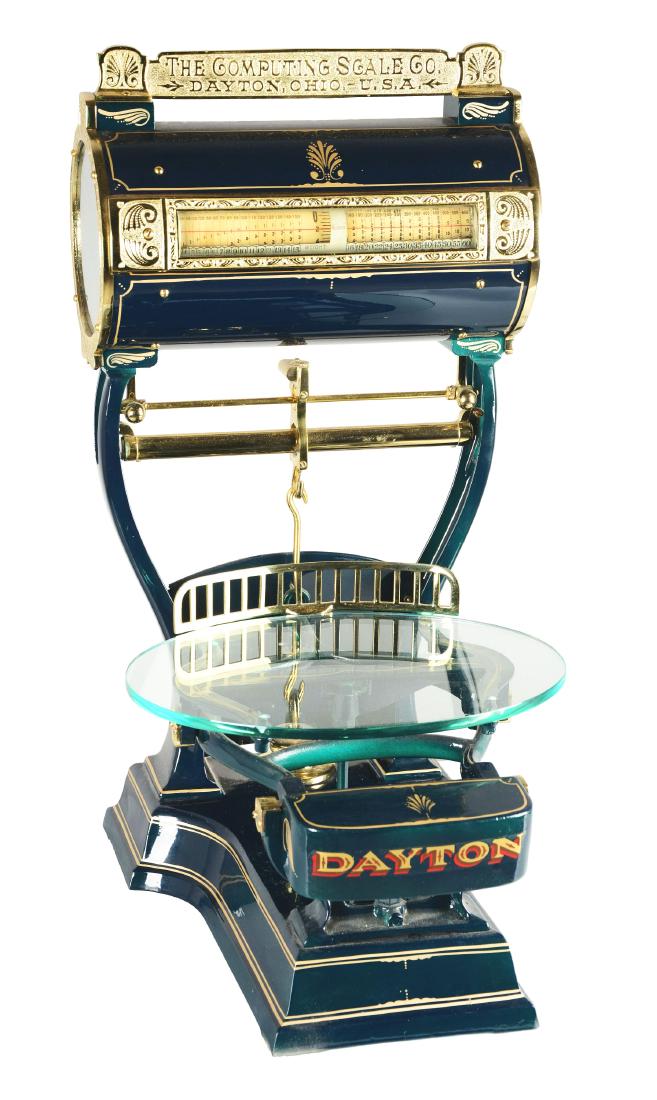 Computing Scale Co. Style 88 Barrel Scale.